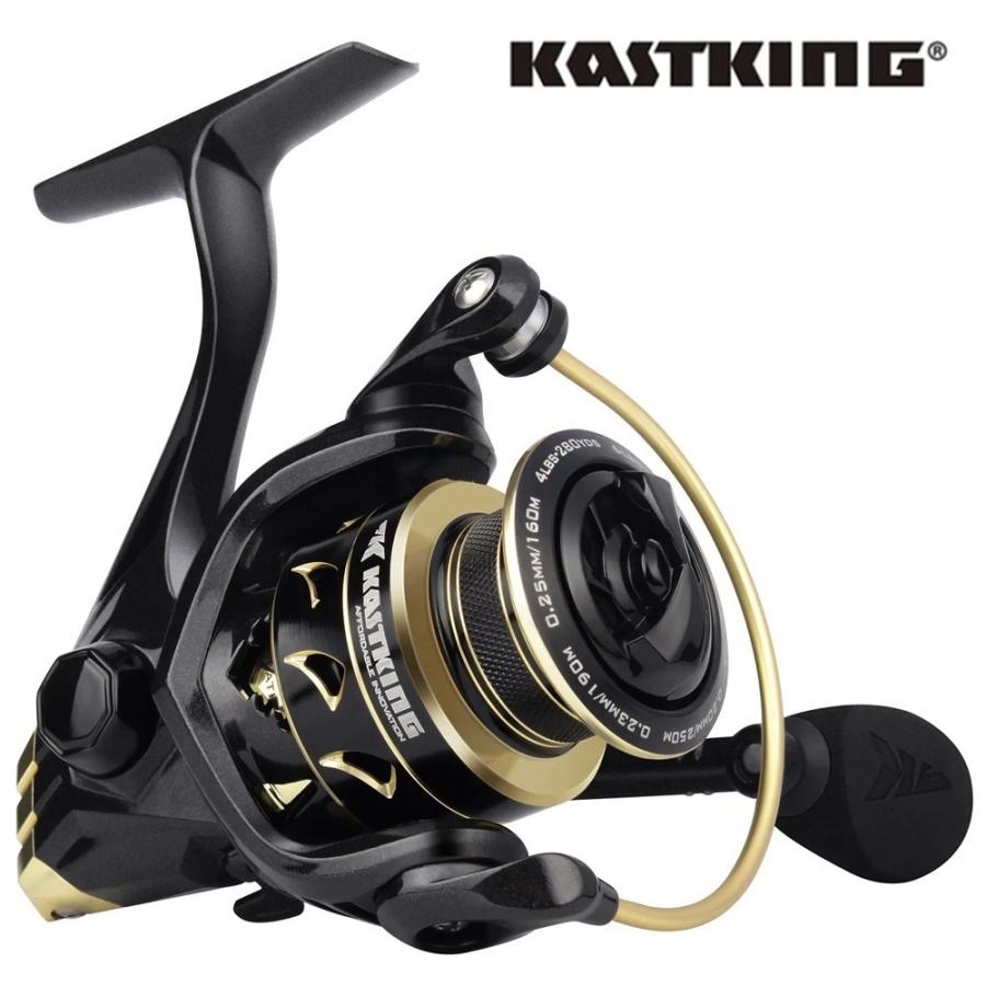 KASTKING Kastking 3000 Valiant Eagle Spinning Reel Gold カストキング ヴァリアント ...