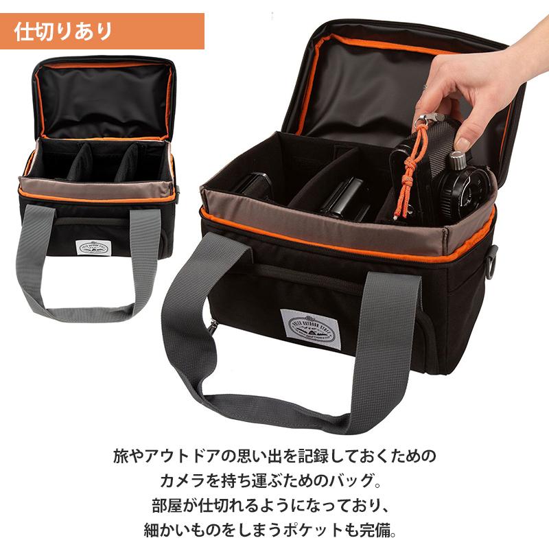 POLeR ポーラー 保冷カメラバック CLASSIC CAMERA COOLER クーラーバック 7L ショルダーバッグ ブラック おしゃれ 温度変化を抑える保冷仕様 ミラーレス ...