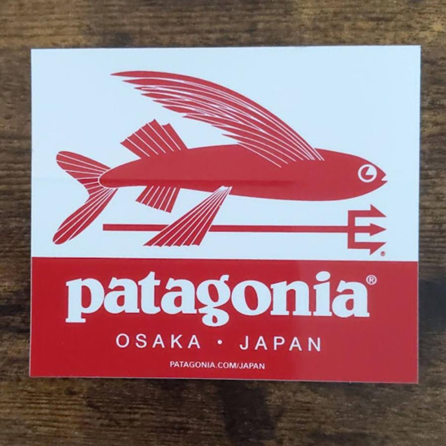 patagonia 【pa-98】patagonia sticker パタゴニア ステッカー OSAKA JAPAN FLYING FISH ...