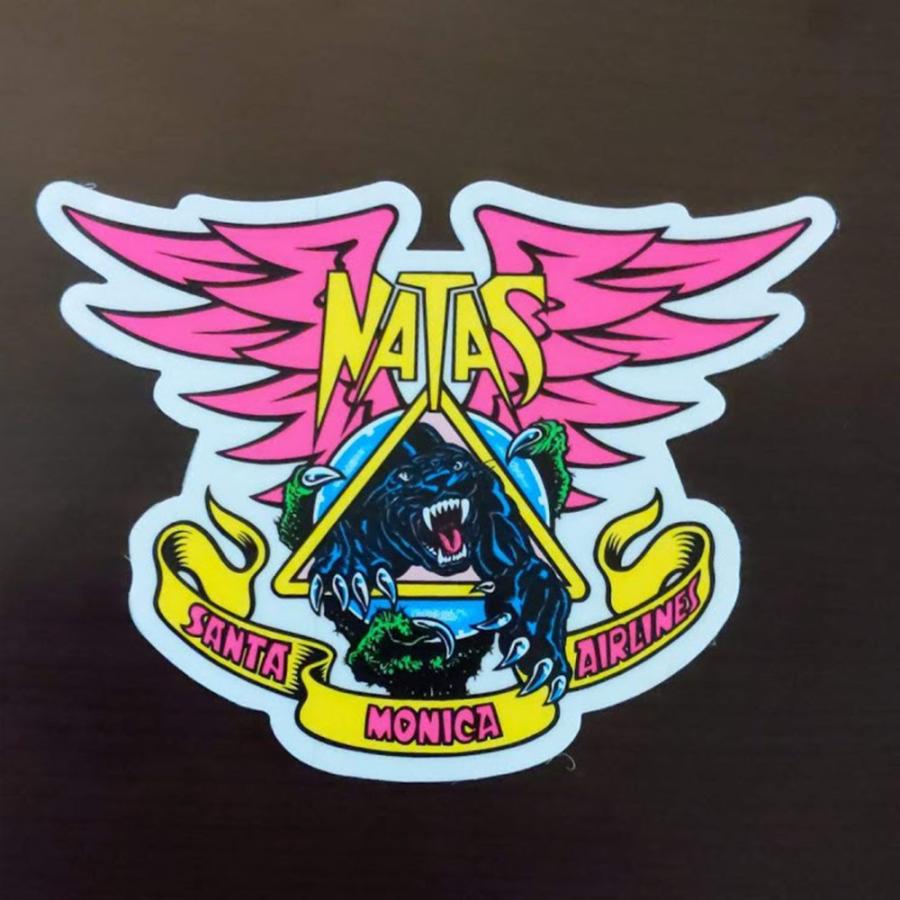 SANTA CRUZ 【ST-601】Santa Cruz Skateboard サンタクルーズ スケートボード ステッカー NATAS ...