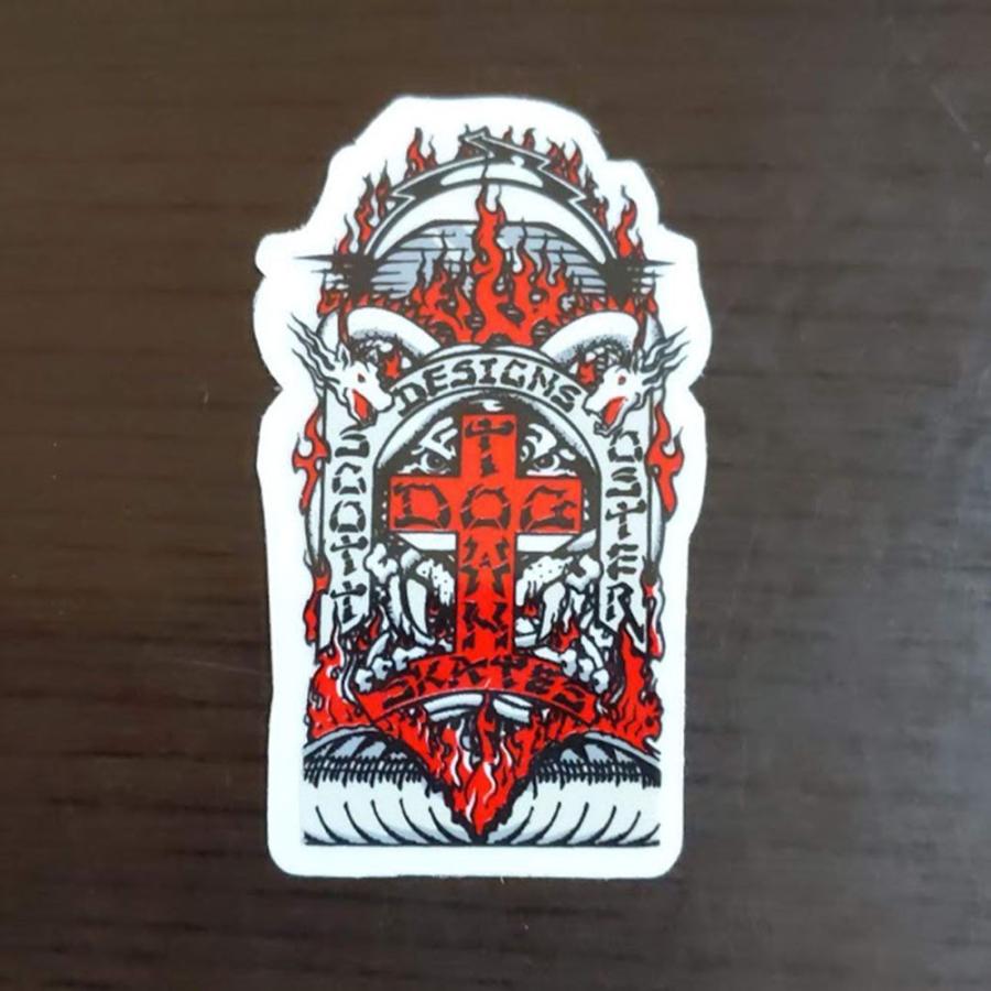【ST-619】Dogtown Skateboard ドッグタウン STICKER スケートボード ステッカー Scott Oster ...