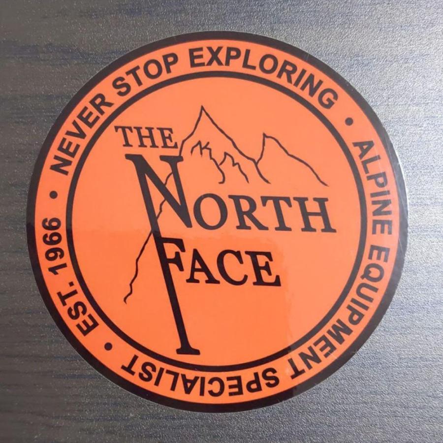 THE NORTH FACE 【TH-11】THE sticker ザ ノースフェイス ステッカー OL : M&EARTH-stickers ...