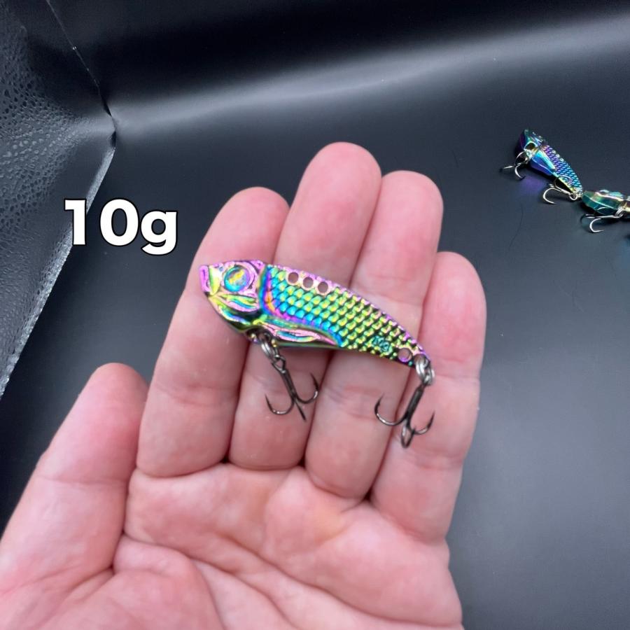 ルアー メタルバイブレーション 鉄板 バイブ 5個セット 15g 10g 7g ミックス 釣り シーバス クロダイ : t7 : m-family - 通販 - Yahoo!ショッピング