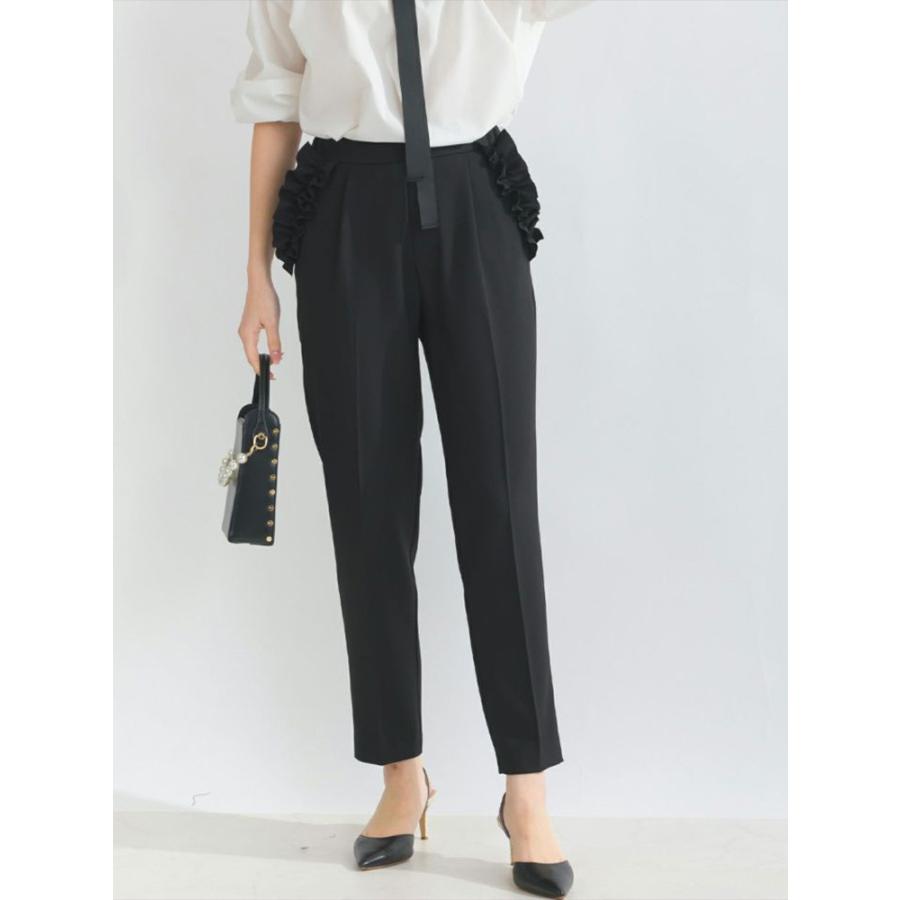 PICCIN PERLA ピッチン 即日発送 ポケットフリルセンタープレスパンツ 149220 パンツ センタープレスパンツ レディース : M.i.e - 通販 - Yahoo!ショッピング