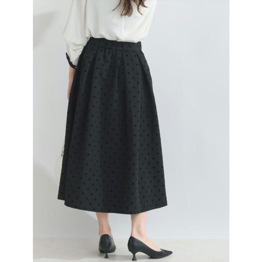PICCIN PERLA ピッチンぺルラ 即日発送 フロッキードットタックスカート 906070タックスカート スカート ドット レディース : M.i.e - 通販 - Yahoo!ショッピング
