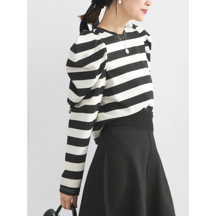 PICCIN PERLA ピッチンぺルラ 即日発送 クリオネショートレングスカットソー 907130 ボーダー 長袖 レディース : M.i.e - 通販 - Yahoo!ショッピング