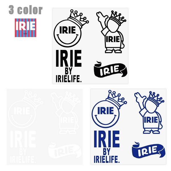 IRIE カッティングステッカー CUTTING STICKER SET IRHA21004 シール Tシャツ アイリー [メール便可 ...