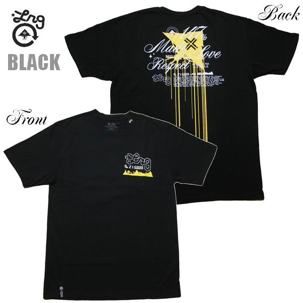LRG Tシャツ MADE WITH LOVE SS TEE L3U4MSCXX エルアールジー ブラック 黒 ストリート メール便可 ...