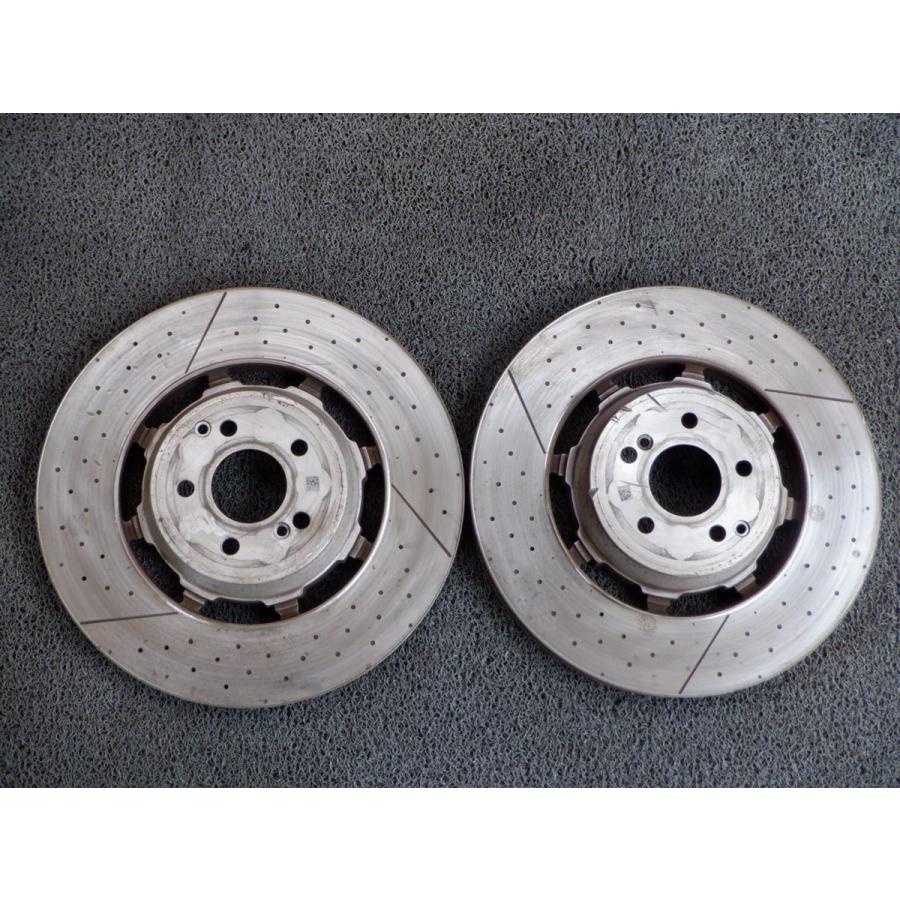 ベンツ純正 R231 SLクラス SL63 AMG フロント ブレーキローター 左右 A2314211812 390mm 21-10-343 ...