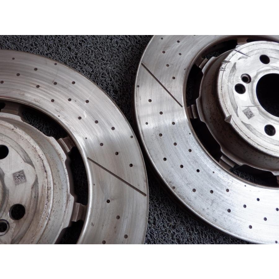 ベンツ純正 R231 SLクラス SL63 AMG フロント ブレーキローター 左右 A2314211812 390mm 21-10-343 ...