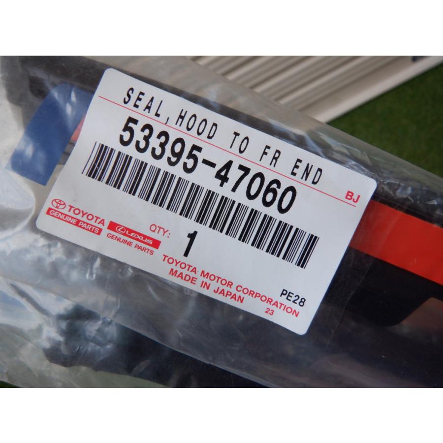 新品 トヨタ純正 ZVW50 ZVW51 ZVW55 50 プリウス フードトゥーフロントエンドパネルシール フロントバンパー ゴム ...