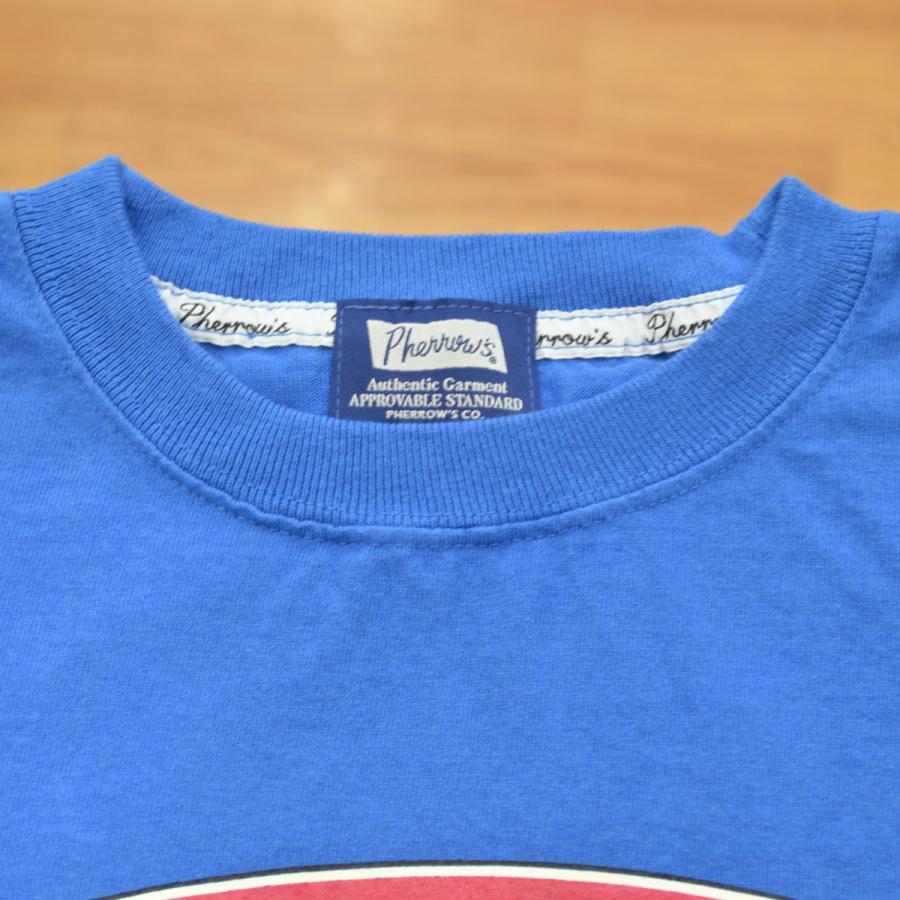 Pherrow's (フェローズ) 23S-PT9 Tシャツ DINER B.BLUE : メンズショップサトウ - 通販 - Yahoo!ショッピング
