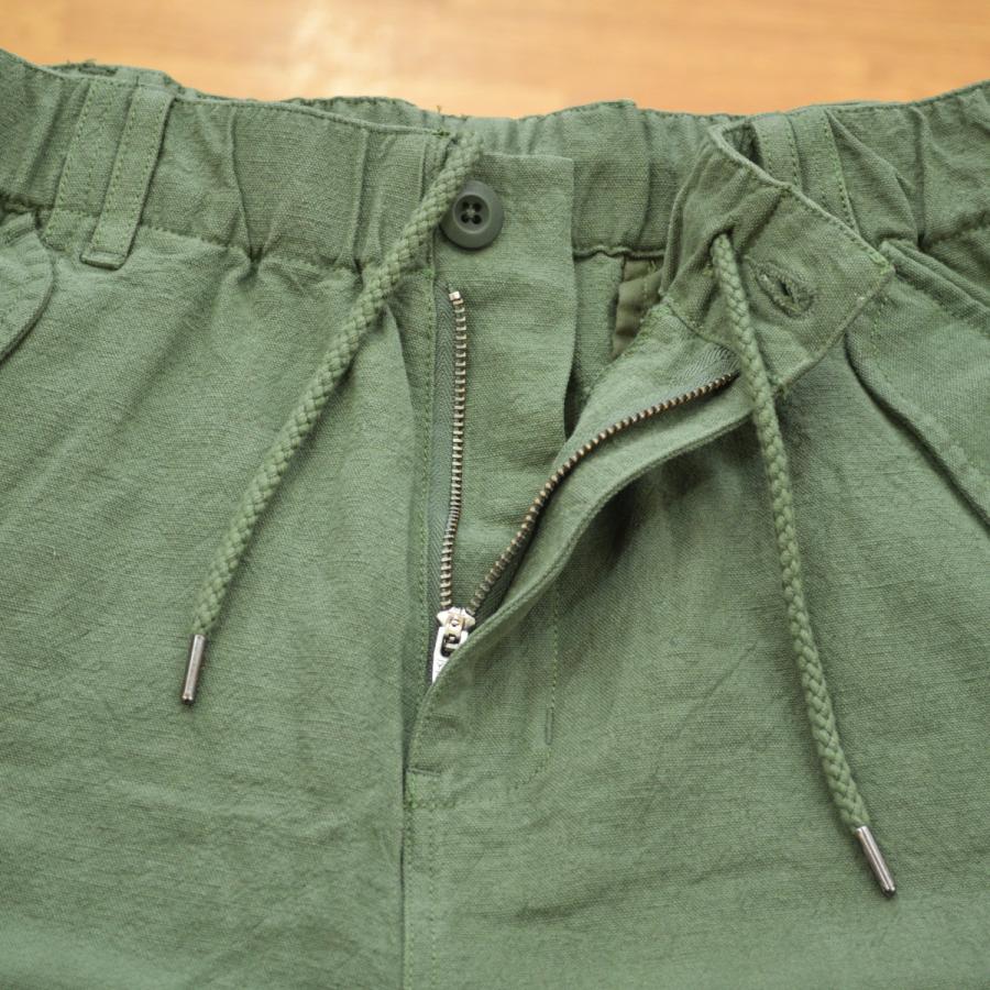 Audience (オーディエンス) 綿麻キャンバス M-65 US ARMY カーゴ イージーパンツ オリーブ : メンズショップサトウ - 通販 - Yahoo!ショッピング