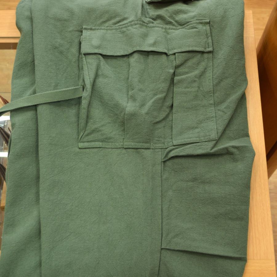 Audience (オーディエンス) 綿麻キャンバス M-65 US ARMY カーゴ イージーパンツ オリーブ : メンズショップサトウ - 通販 - Yahoo!ショッピング