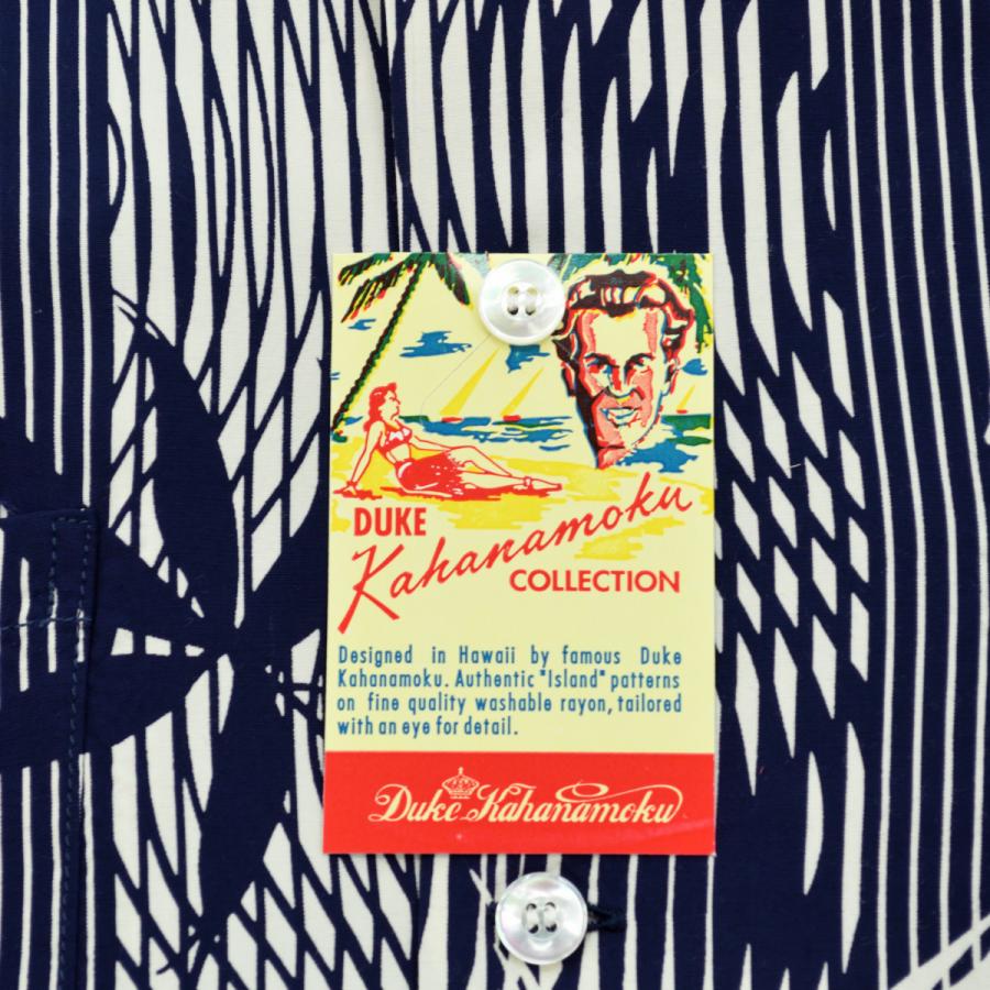 DUKE KAHANAMOKU (デューク カハナモク) 2023年 DK39038 BAMBOO ネイビー : メンズショップサトウ ...