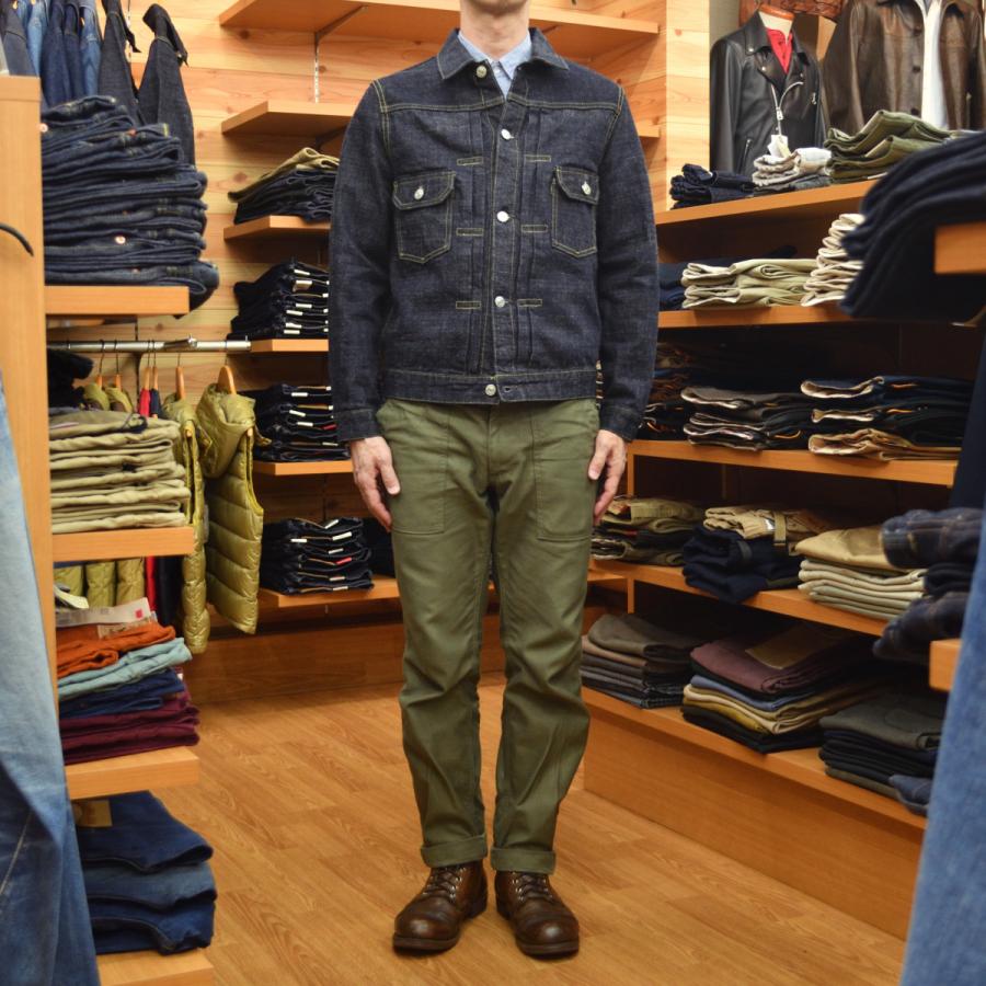 FOB FACTORY FACTORY(エフオービーファクトリー) G-3 DENIM 2nd JKT F2378 ワンウォッシュ : メンズ ...