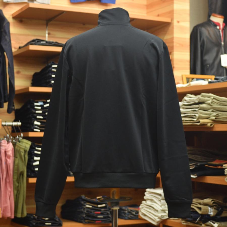 FRED PERRY FREDPERRY (フレッドペリー) Track Jacket J6000 W90 BLACK / LAUREL WREATH GREEN : メンズショップサトウ ...