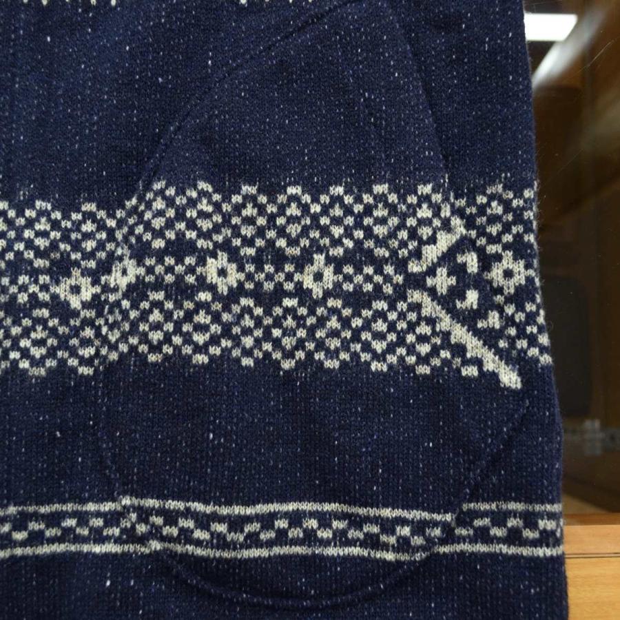 GYPSY&SONS GYPSY & SONS (ジプシーアンドサンズ) SEAMENS ジャガードカーディガン ネイビー : メンズショップサトウ - 通販 - Yahoo!ショッピング