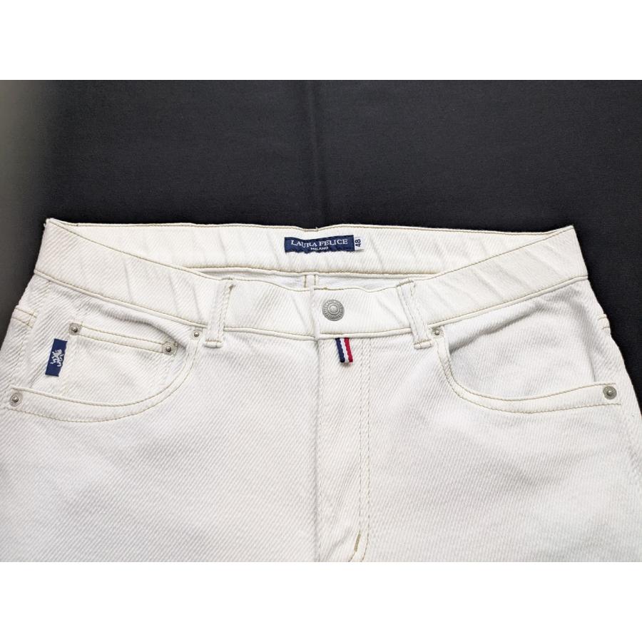 ラウラ パンツ 40％OFF Laura Felice 春夏物 ホワイト 5ポケット デニム(90cm)新品 送料無料 : マルマンヤフー ...