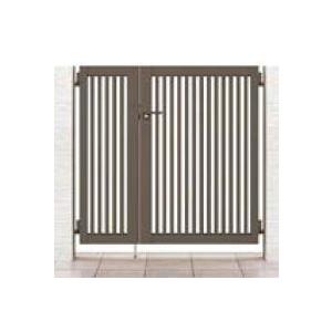 アルミ型材門扉 LIXIL 開き門扉AB TR3型 親子門柱セット 04・06-10 内開き : エムワンショップ - 通販 - Yahoo!ショッピング