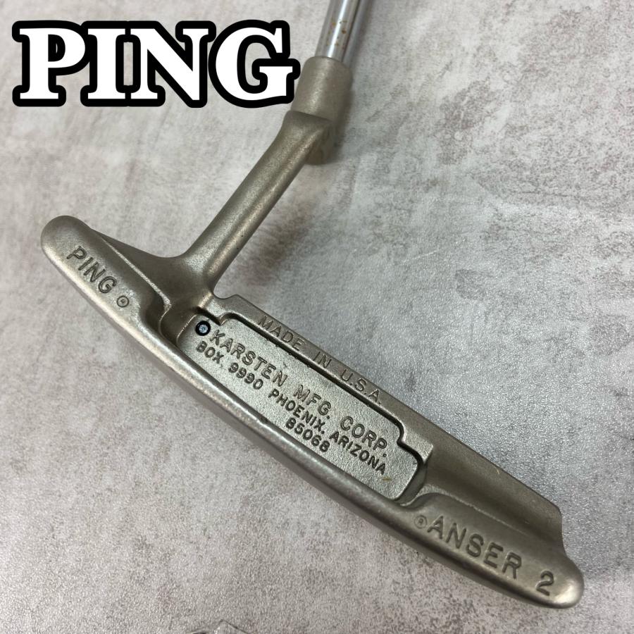 PING ピン ANSER 2 アンサー メンズゴルフパター PT スチール 右利き用 ピン型 81.5cm 466g : M2ACE ヤフーショップ - 通販 - Yahoo!ショッピング
