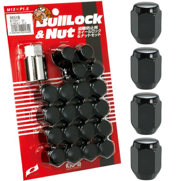 KYO-EI ロックナット 計 24個 ランクルプラド 70 90 120 150系 ブラック トヨタ M12X1.5 キョーエイ ホイールナット 0651B 101SB : M2K AUTO ...