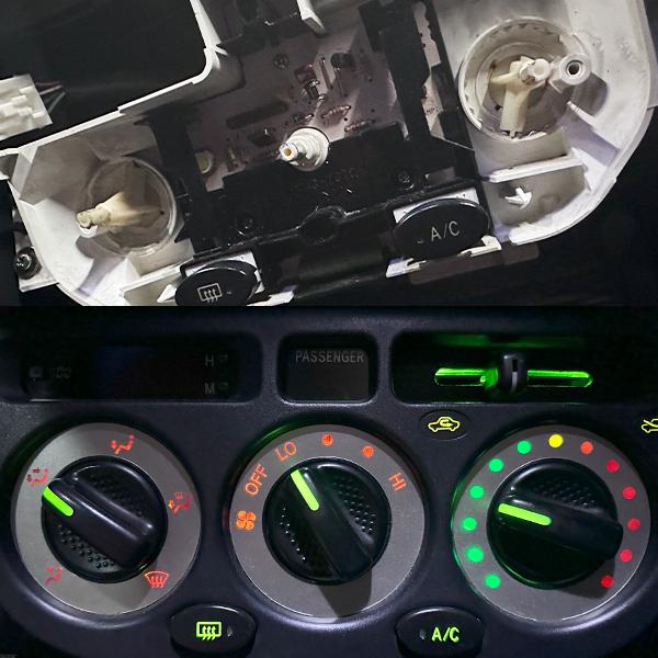 MR-S 2個 LED T4.7 バルブ ドーム エアコン メーター スイッチ インジゲーター ポジション 照明 球 ブルー 青 : M2K AUTO PARTS - 通販 - Yahoo ...