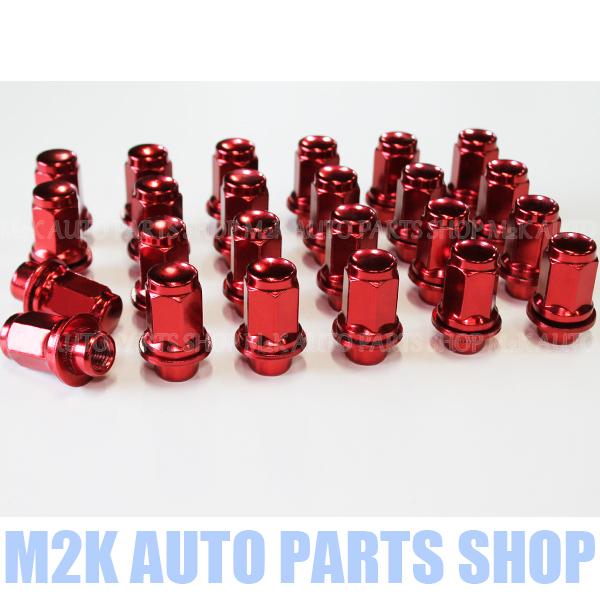 ホイールナット 24個 平座ナット トヨタ 純正 ホイール 用 ストレートナット 47mm P1.5 21HEX ハイエース サーフ レッドナット : mk-auc-etc-21hexp15 ...