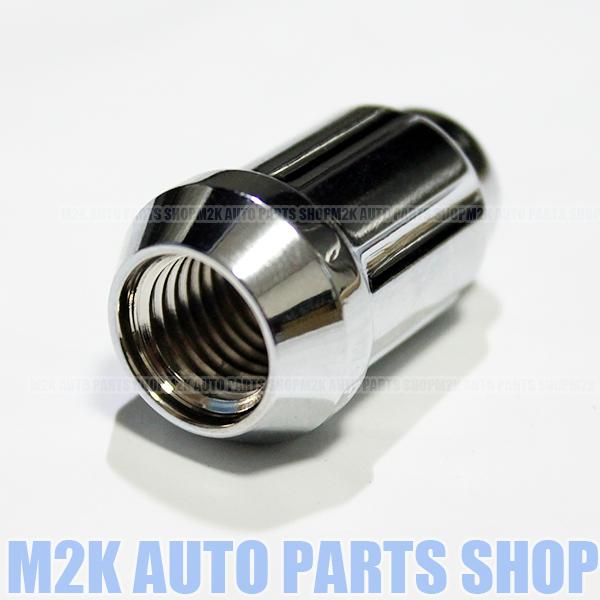 ロックナット M14 ホイールナット スリット スチール P1.5 【16個+ソケット メッキ】 17HEX 19HEX 21HEX LS ランクル アルファロック : M2K AUTO ...