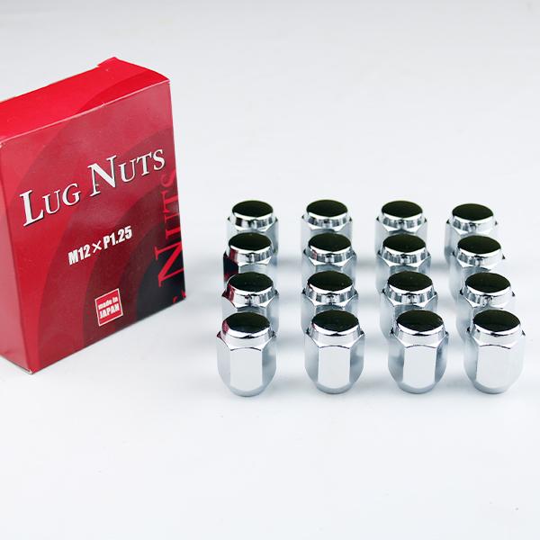 日本製 ホイールナット 16個 メッキナット P1.5 P1.25 19HEX 21HEX 袋ナット 国産 : M2K AUTO PARTS - 通販 - Yahoo!ショッピング