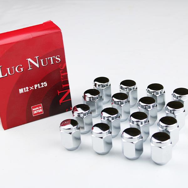日本製 ホイールナット 16個 メッキナット P1.5 P1.25 19HEX 21HEX 袋ナット 国産 :MK-ETC-16PALL-JP:M2K AUTO PARTS - 通販 ...