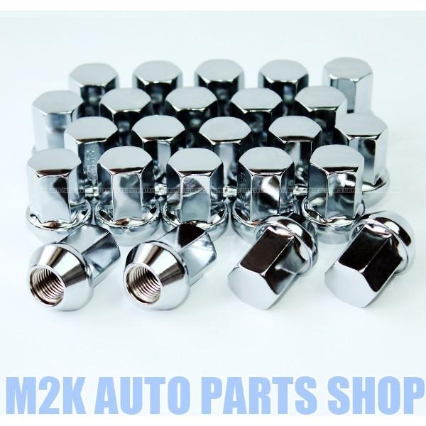 ホイールナット 17HEX 24個 メッキナット P1.5 P1.25 袋ナット M12 : M2K AUTO PARTS - 通販 - Yahoo!ショッピング