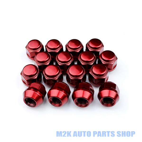 ホイールナット 16個 ショートナット カラー P1.5 P1.25 19HEX 5色 スチール : M2K AUTO PARTS - 通販 - Yahoo!ショッピング