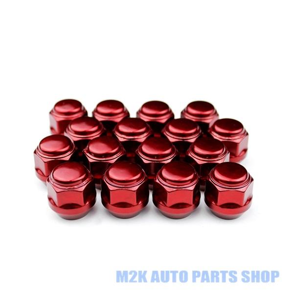ホイールナット 16個 ショートナット カラー P1.5 P1.25 19HEX 5色 スチール : M2K AUTO PARTS - 通販 - Yahoo!ショッピング
