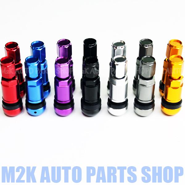 アルミ エアーバルブ エアバルブ クランプイン jdm usdm レッド パープル ブラック シルバー チタン 2個 アルミニウム HSvalve : M2K AUTO PARTS - 通販 ...