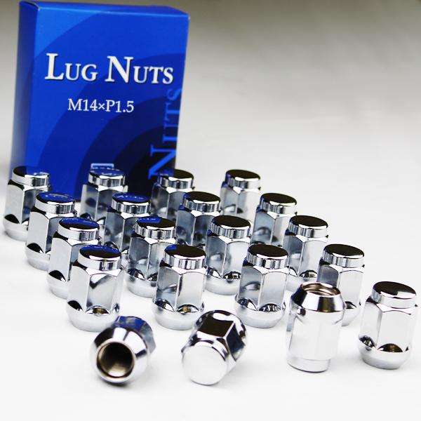 M14 国産 ホイールナット ツバ付き メッキナット 24個 P1.5 21HEX 日本製 LS ランクル グランエース 新型 ヴェルファイア : M2K AUTO PARTS - 通販 ...