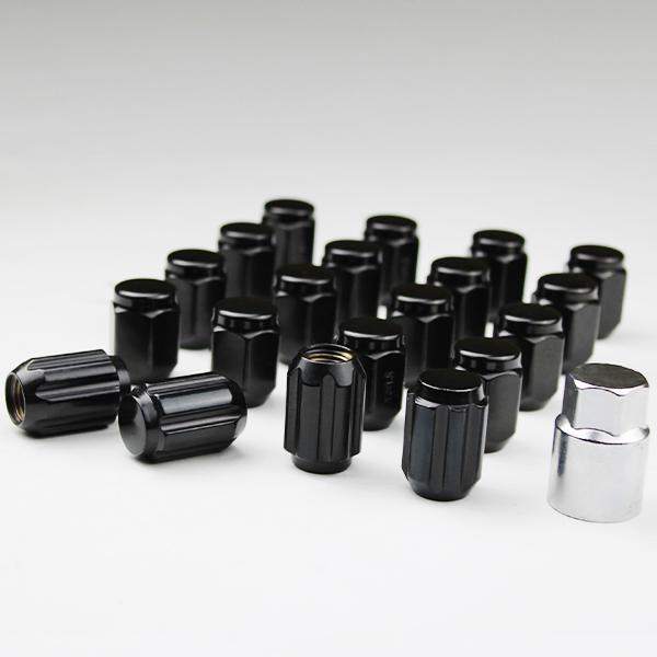 M14 国産 ロックナット 汎用 ホイールナット ブラックナット 24個 P1.5 21HEX 日本製 LS LC 新型 アルファード ヴェルファイア : M2K AUTO PARTS ...