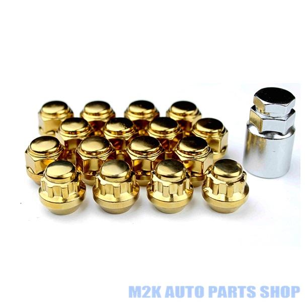 ロックナット 16個 ホイールナット ショートナット カラー P1.5 P1.25 19HEX 5色 スチール : M2K AUTO PARTS - 通販 - Yahoo!ショッピング