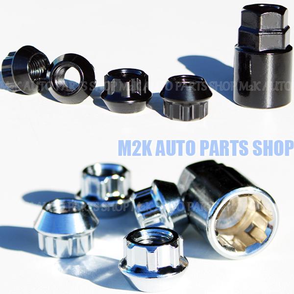 ロックナット 16mm 4個 ショートナット M12 P1.5 P1.25 ソケット ホイールナット 19HEX 21HEX メッキナット ブラック : M2K AUTO PARTS - 通販 ...