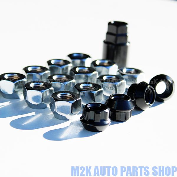 ロックナット 16mm 20個 P1.25 ブラックナット 貫通 ショートナット ホイールナット メッキナット 21HEX M12 : M2K AUTO PARTS - 通販 - Yahoo ...
