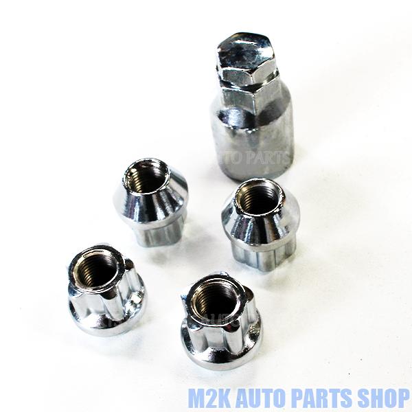 貫通 ロックナット 17HEX 19HEX 4個 M12 P1.25 ソケット ホイールナットスズキ ニッサン スバル ワゴンR パレット : M2K AUTO PARTS - 通販 ...