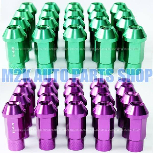ホイールナット 50mm アルミナット 16本 JDM USDM ナット P1.5 P1.25 19HEX : M2K AUTO PARTS - 通販 - Yahoo!ショッピング