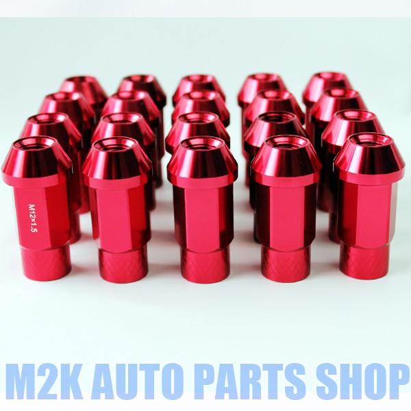 ホイールナット 50mm アルミ JDM USDM ナット P1.5 19HEX 60度 M12 レッド 16個 : M2K AUTO PARTS - 通販 - Yahoo!ショッピング