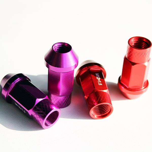 ホイールナット 50mm アルミ JDM USDM ナット P1.5 19HEX 60度 M12 レッド 16個 : M2K AUTO PARTS - 通販 - Yahoo!ショッピング