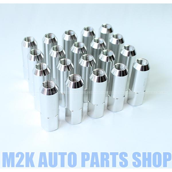 ホイールナット 60mm アルミ ナット JDM USDM 20本 P1.5 P1.25 19HEX : M2K AUTO PARTS - 通販 - Yahoo!ショッピング