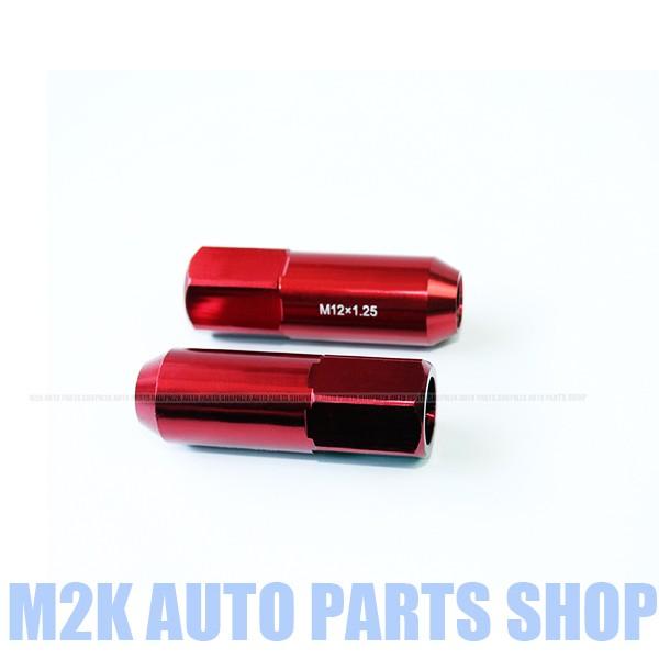 ホイールナット 60mm アルミ JDM USDM ナット P1.5 19HEX 60度 M12 レッド 16個 : M2K AUTO PARTS - 通販 - Yahoo!ショッピング