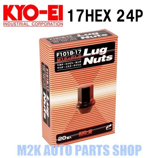 KYO-EI ホイールナット ラグナット ブラック 24個 M12 P1.5 P1.25 17HEX : M2K AUTO PARTS - 通販 - Yahoo!ショッピング