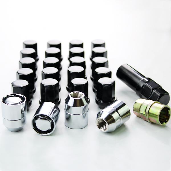 ロックナット 24個 17HEX P1.5 ホイールナット ブラック MTロック リングガード ハイエース シビック ステップワゴン ハリアー 予備 : M2K AUTO PARTS - 通販 ...