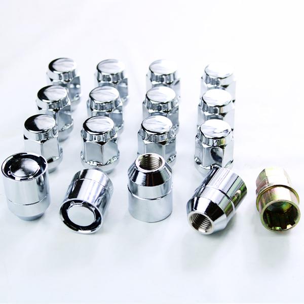 ロックナット 16個 19HEX P1.5 ホイールナット MTロック リングガード フィット フリード シビック N-BOX N-WGN N-ONE : M2K AUTO PARTS ...