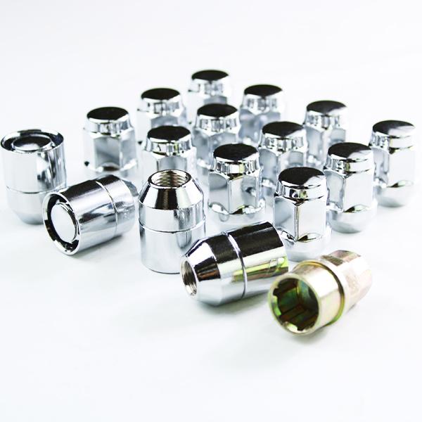 ロックナット 16個 19HEX P1.5 ホイールナット MTロック リングガード フィット フリード シビック N-BOX N-WGN N-ONE : M2K AUTO PARTS ...